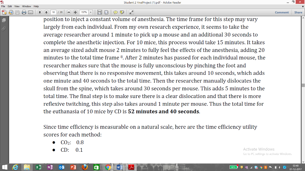 how did he calculate utility values for each | Chegg.com