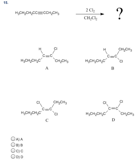 Solved How would you classify the reaction below? addition | Chegg.com