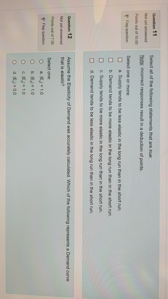Solved Question 11 Not yet answered Points out of 10.00 | Chegg.com