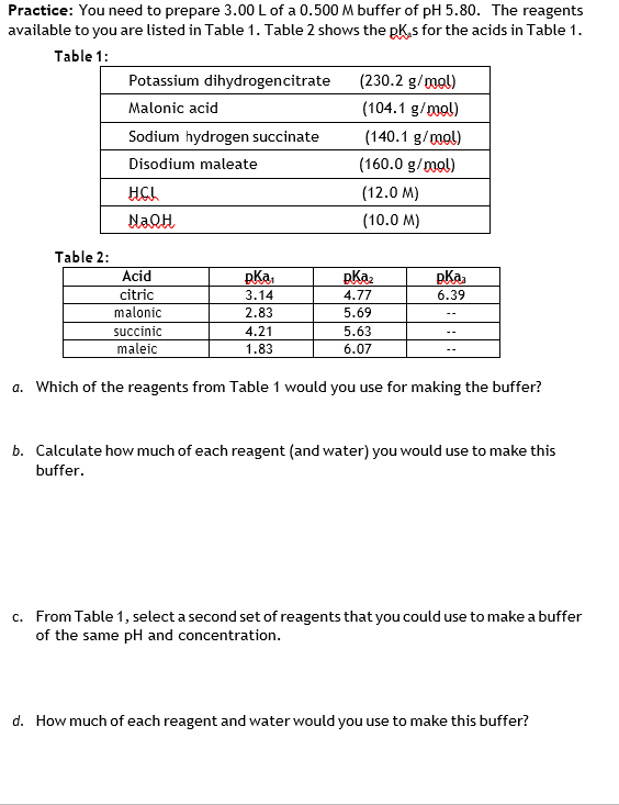 Solved a) Malonic acid and disodium maleate c) Potassium | Chegg.com