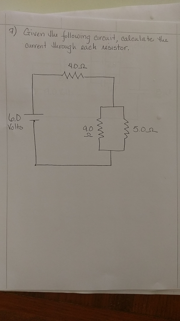 Solved P) Given the following circuit , the Calculate | Chegg.com