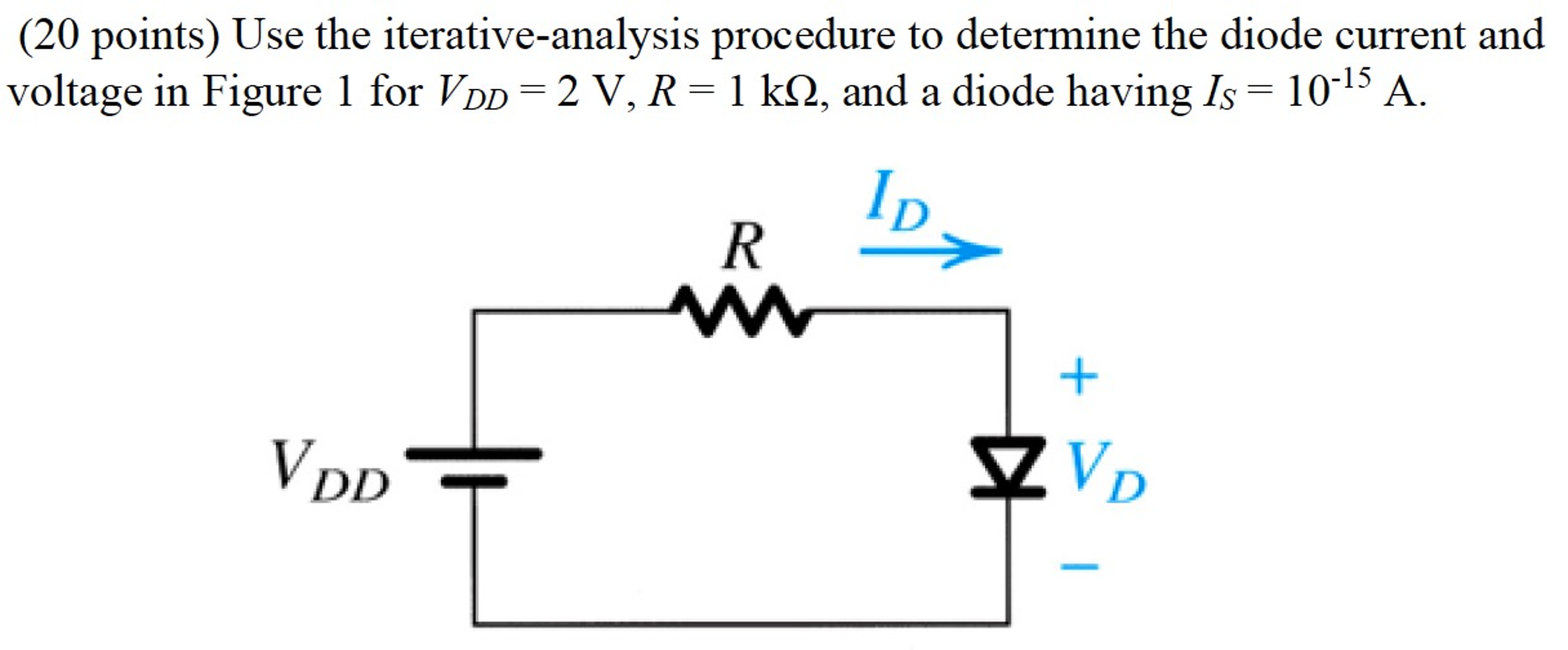 Solved Use The Iterative Analysis Procedure To Determine The