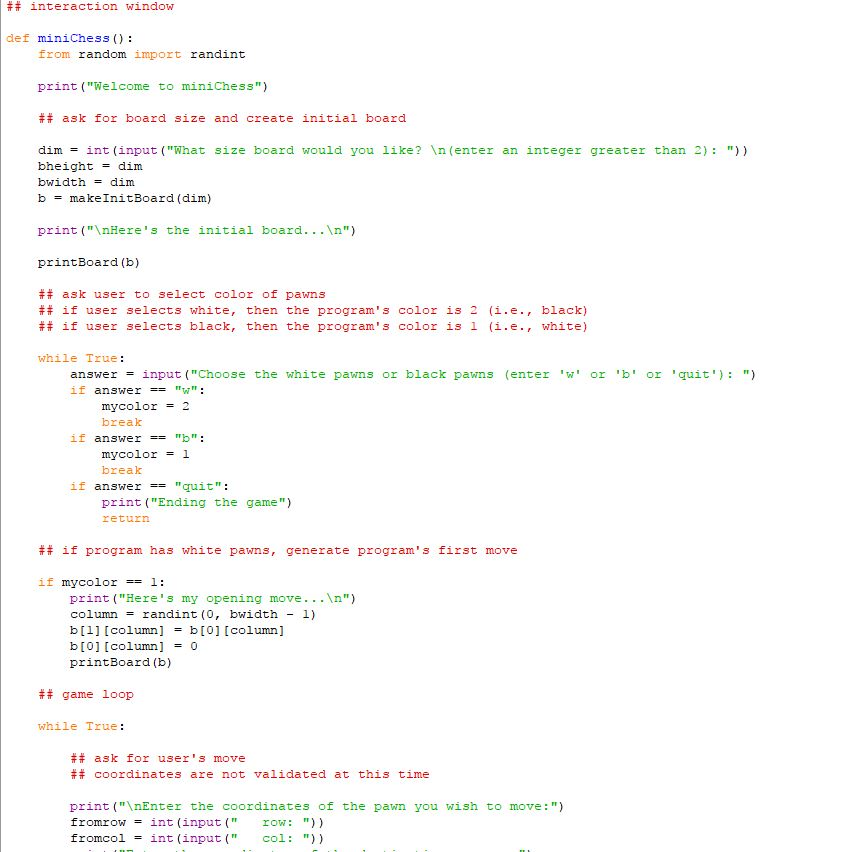 Please help me with an assignment for python 3! If | Chegg.com