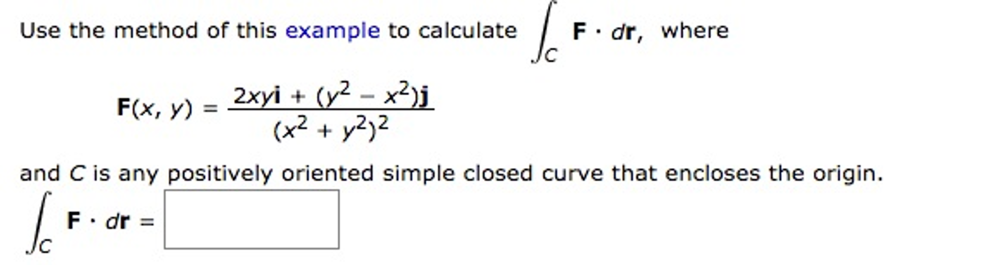 Solved Use the method of this example to calculate | Chegg.com