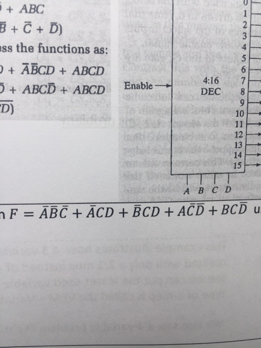Solved ABC B C D) ss the functions as: ABCD ABCD 4:16 ABCD | Chegg.com