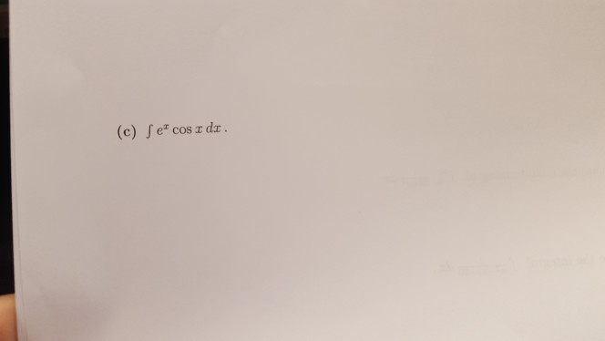 Solved Problem(2) (10 points) Evaluate the indefinite or the | Chegg.com