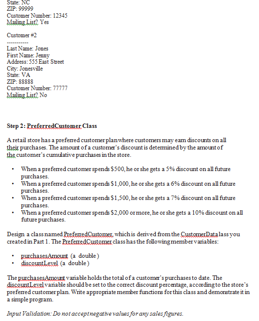 Solved 1. Person Data L10 marks] Step 1 Person Data, | Chegg.com