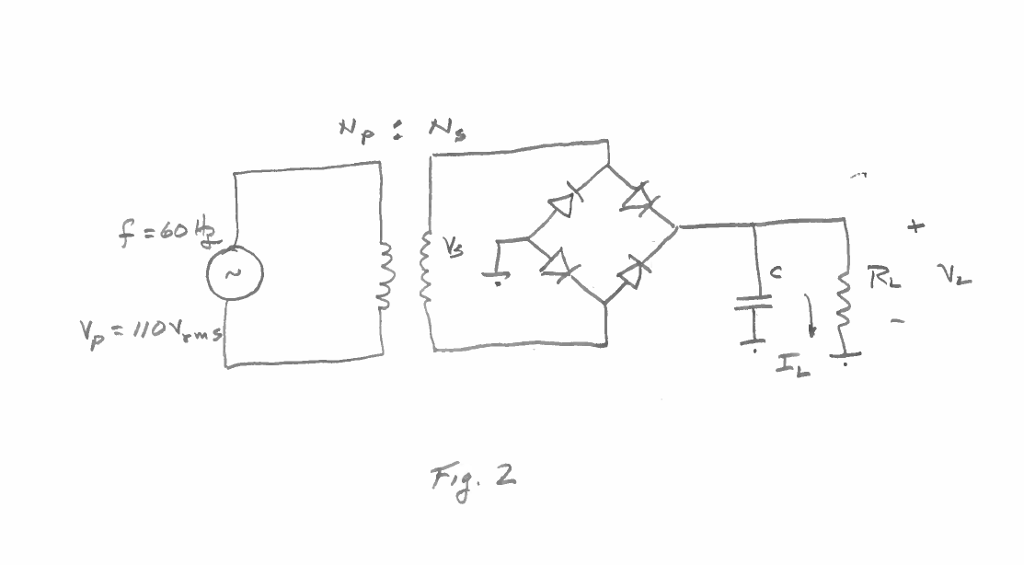 Solved In the full wave rectifying circuit shown in Figure 2 | Chegg.com