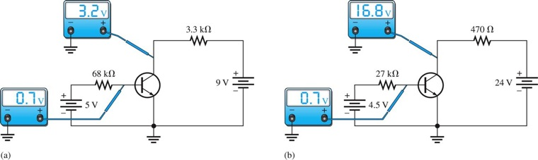 Solved What is the value of the dc beta of each transistor | Chegg.com