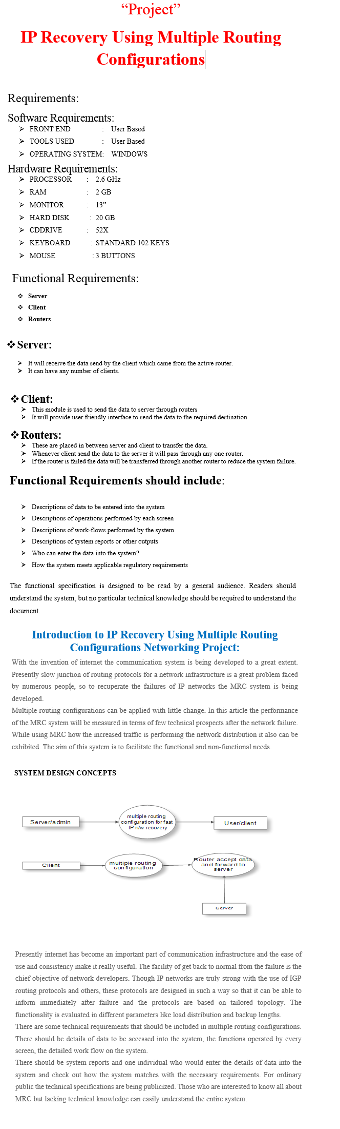 Solved Project in Data Communications AND | Chegg.com