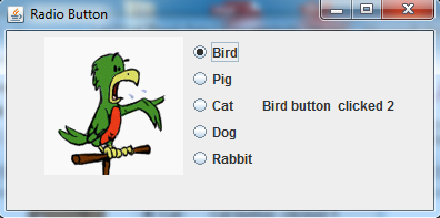 Solved Implement a class named RadioButton which extends | Chegg.com