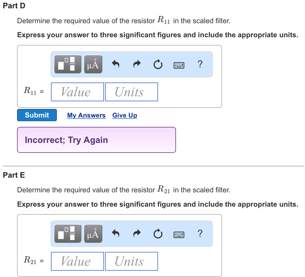 Solved R11 R21 R22 The value of the resistor R in the | Chegg.com