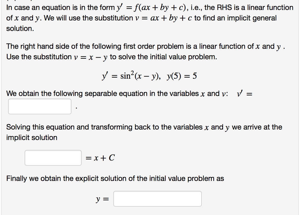 Solved Find the explicit solution of the initial value | Chegg.com Solved Find the explicit solution of the initial value | Chegg.com
