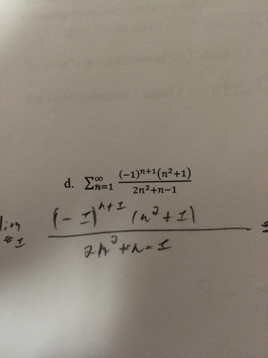 Solved Calculus 2 Exam. Please help. | Chegg.com