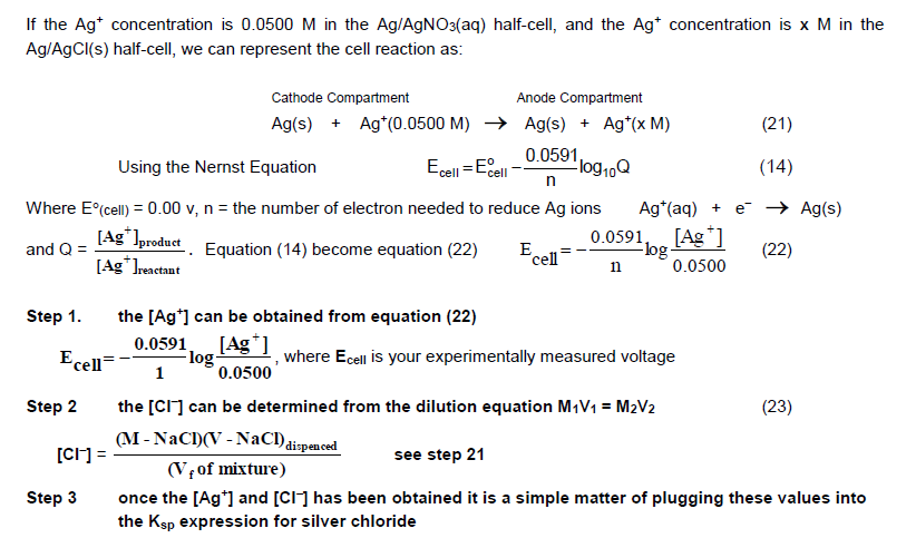 Solved POST-LAB EXERCISES Given the following redox | Chegg.com