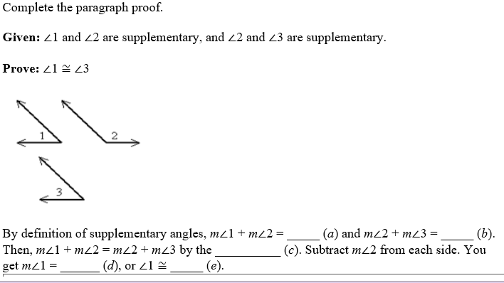Solved Complete the paragraph proof. Given: 21 and 42 are | Chegg.com