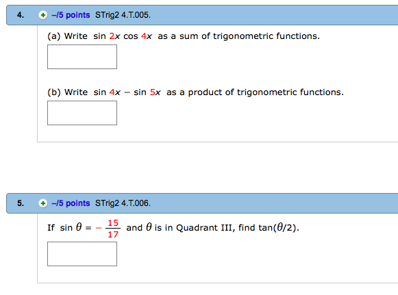 Solved Write sin 2x cos 4x as a sum of trigonometric | Chegg.com