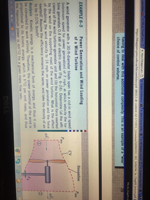 A wind generator with a 30-ft-diameter blade span has | Chegg.com