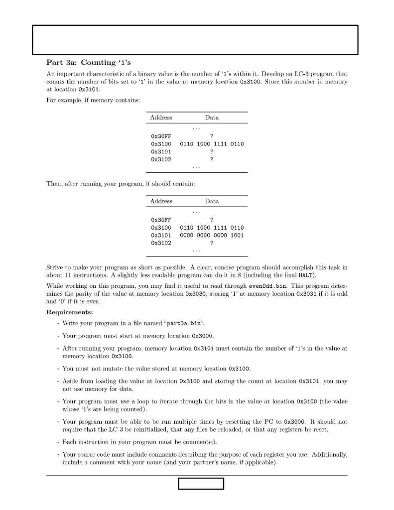 Assembly Language Lab (LC-3) Hi all , im in a | Chegg.com