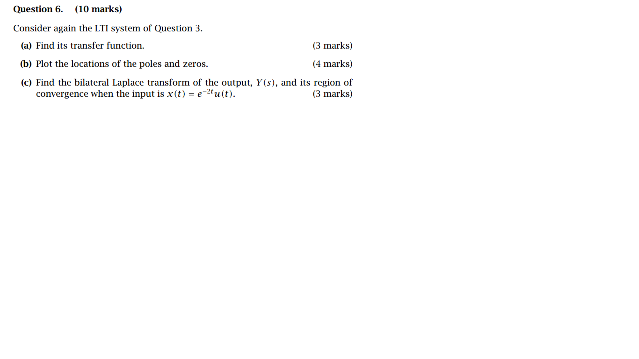 Solved D^3 y/dt^3 + 5 d^2 y/dt^2 + 6 dy/dt = dx/dt + 2x (t) | Chegg.com