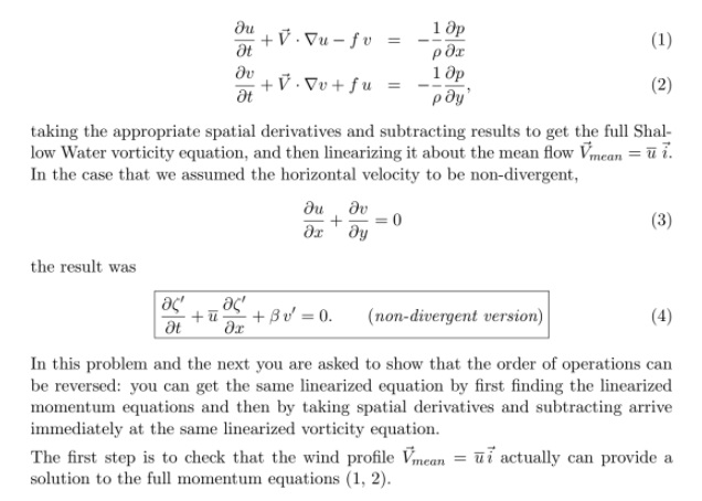 taking the appropriate spatial derivatives and | Chegg.com