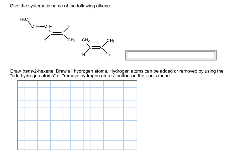 Solved Give the systematic name of the following alkene: | Chegg.com