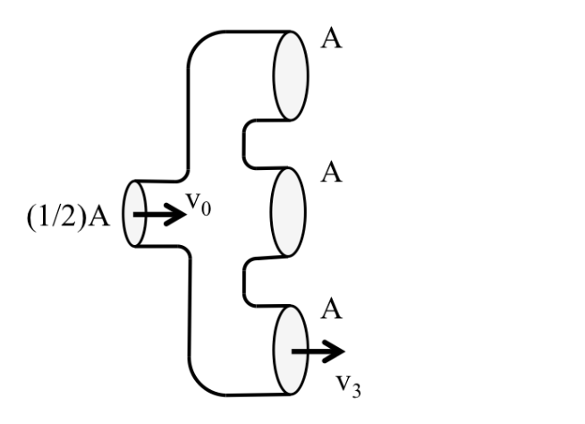 Solved The same fluid flows through four different branching | Chegg.com