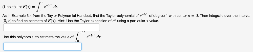 Solved Let F x Integral x 0 E 3t 4 Dt As In Example 3 4 Chegg solved-let-f-x-integral-x-0-e-3t-4-dt-as-in-example-3-4-chegg