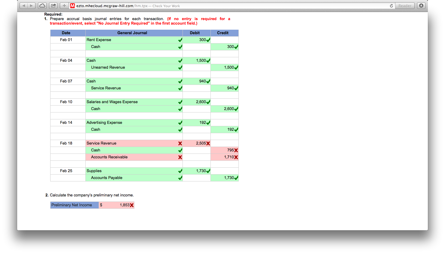 Solved E3-11 Recording Accrual Basis Journal Entries [LO | Chegg.com