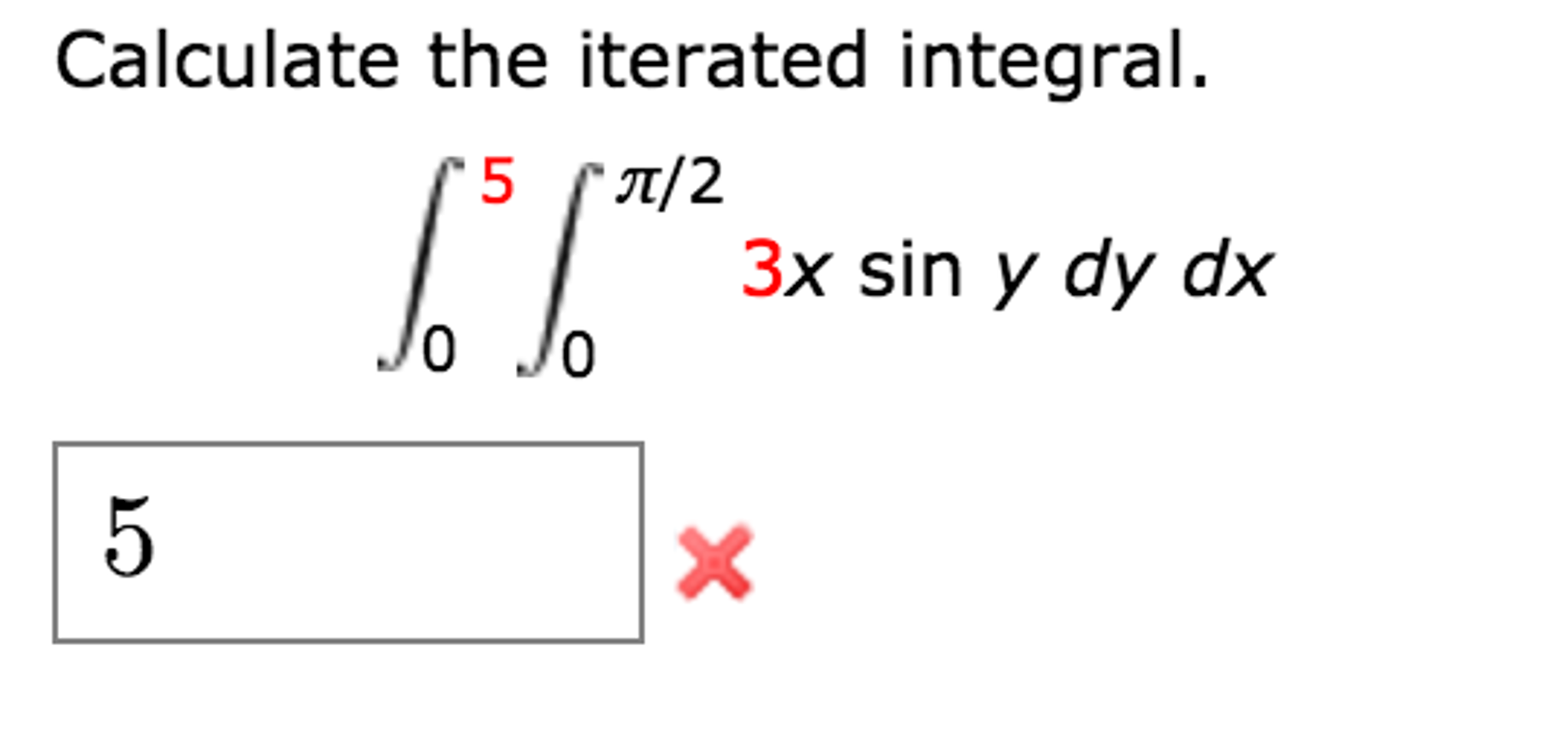 Solved Calculate the iterated integral. (2x + y)4 dx dy Jo | Chegg.com