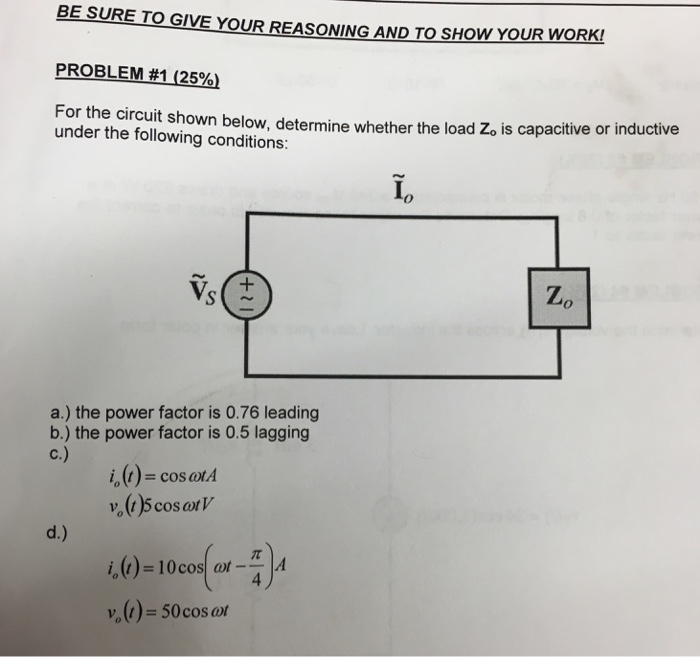 Solved For the circuit shown below, determine whether the | Chegg.com