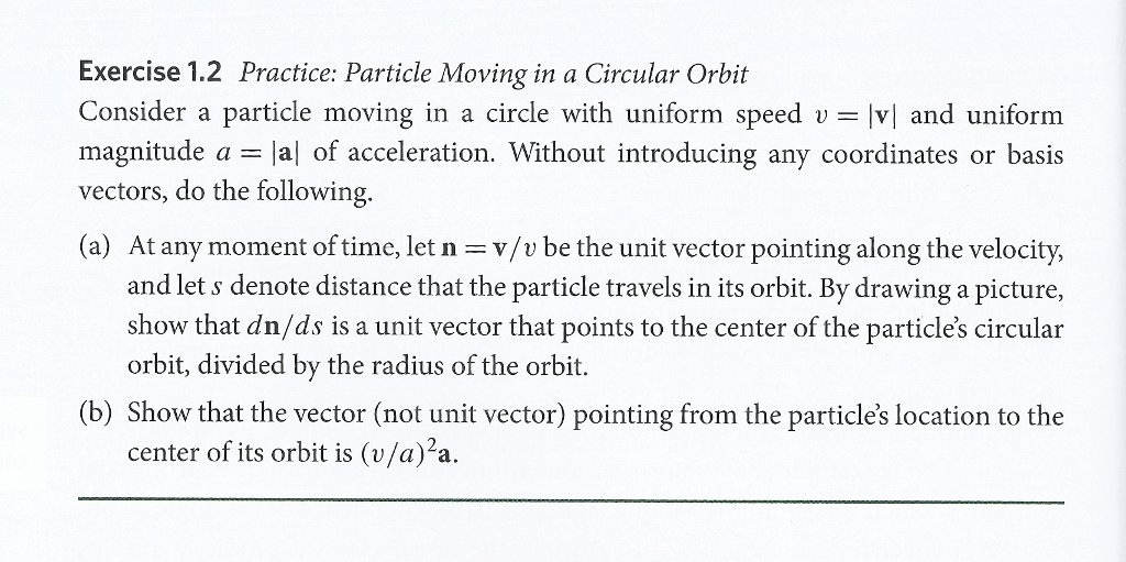 Solved CONCEPTS OF PHYSICS PARTICLE MOVING IN A CIRCULAR | Chegg.com