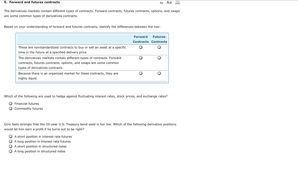 Solved The derivatives markets contain different types of | Chegg.com Solved The derivatives markets contain different types of | Chegg.com