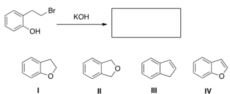 Solved Br KOH OH IV | Chegg.com