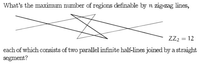 Solved What's the maximum number of regions definable by n | Chegg.com