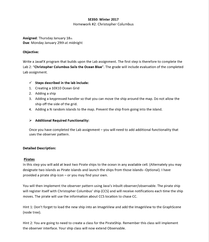 Solved Create This code with JavaFx and shows me how to | Chegg.com