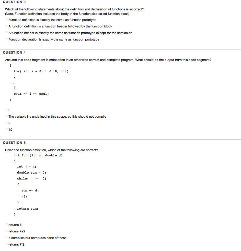 Solved QUESTION 1 A semicolon does not (usually) go after | Chegg.com