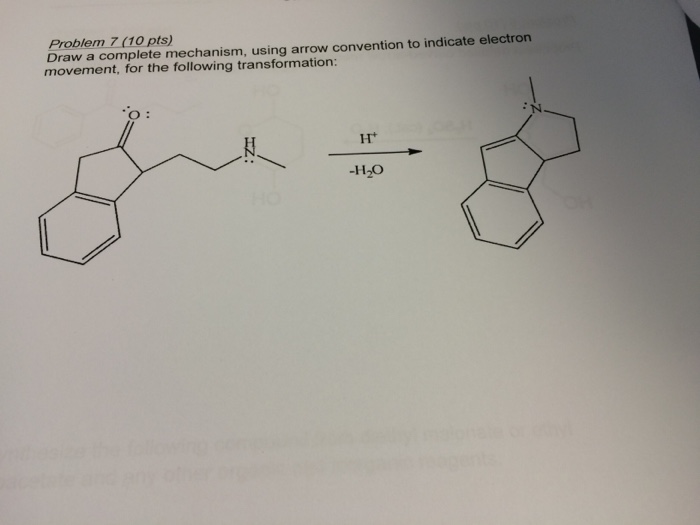 Solved Draw a complete mechanism, using arrow convention to | Chegg.com