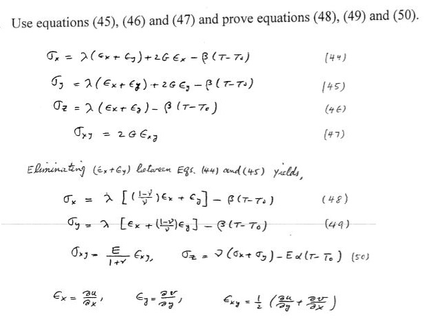 Solved Use equations (45), (46) and (47) and prove equations | Chegg.com