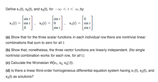 Solved Define x1(t), X2(t), and x3(t), for -oo | Chegg.com