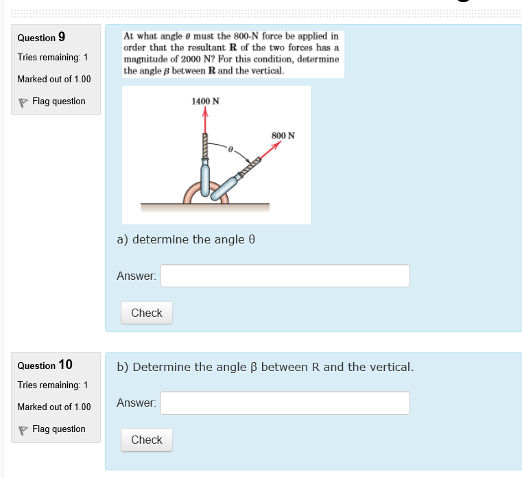 Solved Question 9 Tries remaining: 1 Marked out of 1.00 At | Chegg.com