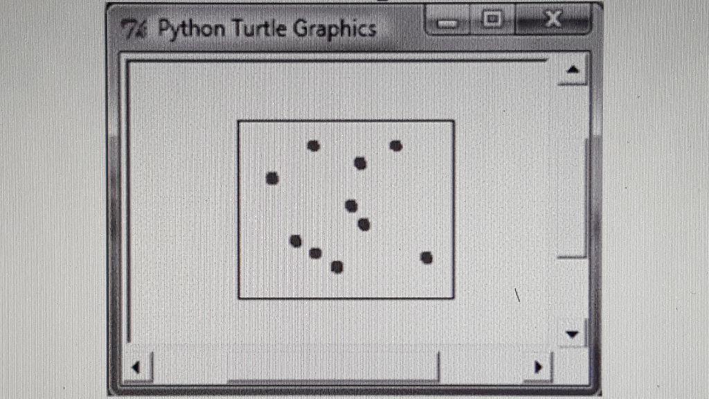 USING PYTHON: (Turtle: draw random balls) Write a | Chegg.com