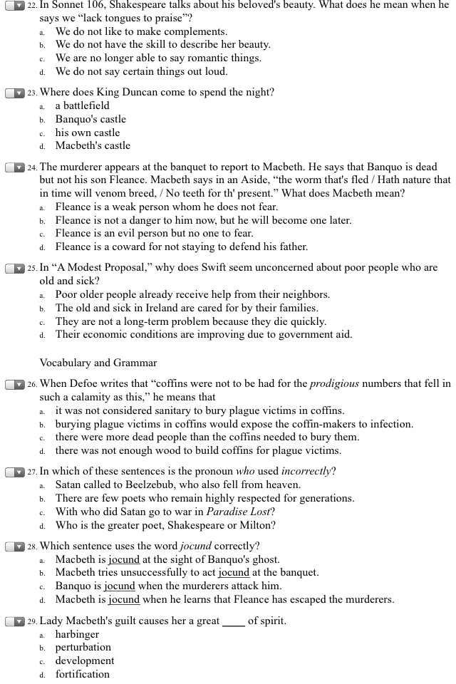 Solved In Sonnet 29, the speaker changes from fearful to | Chegg.com