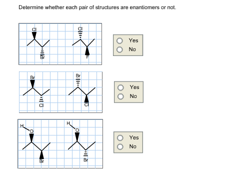 Solved Determine whether each pair of structures are | Chegg.com