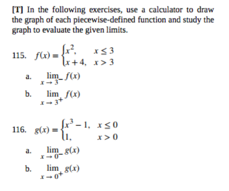 Solved In the following exercises, use a calculator to draw | Chegg.com