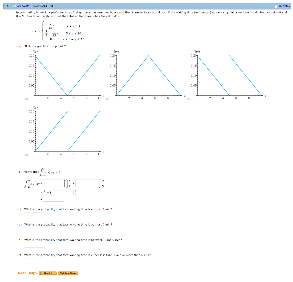 Solved 7. +-6 points Dewrestatg 4ト[108 My Notes In commuting | Chegg.com