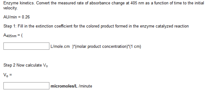 Enzyme Kinetics Convert The Measured Rate Of Chegg enzyme-kinetics-convert-the-measured-rate-of-chegg