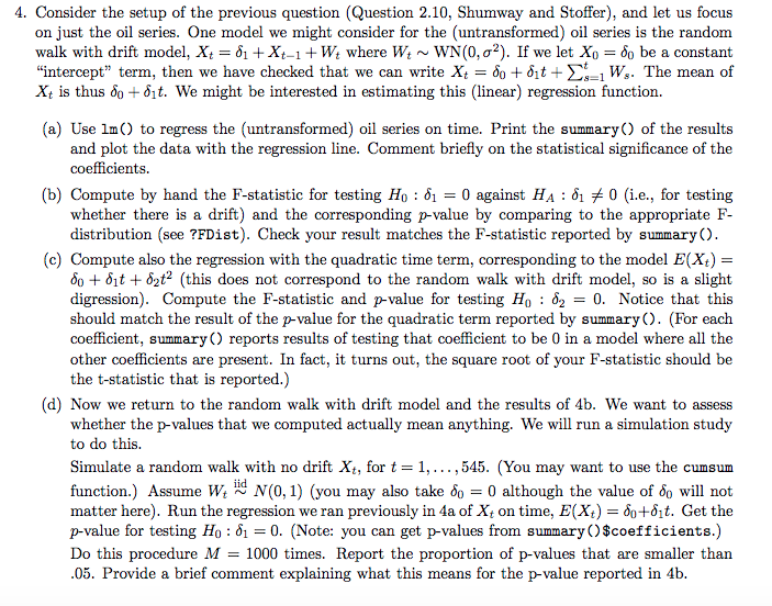 How do I do this in R as well as the other questions. | Chegg.com