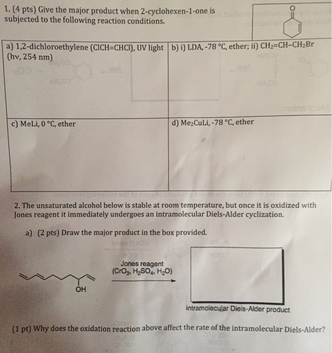 Solved Organic Chemistry 2. Please answer both questions in | Chegg.com