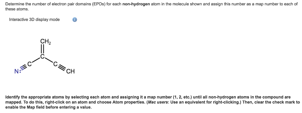 Solved Determine The Number Of Electron Domains Pair Epds